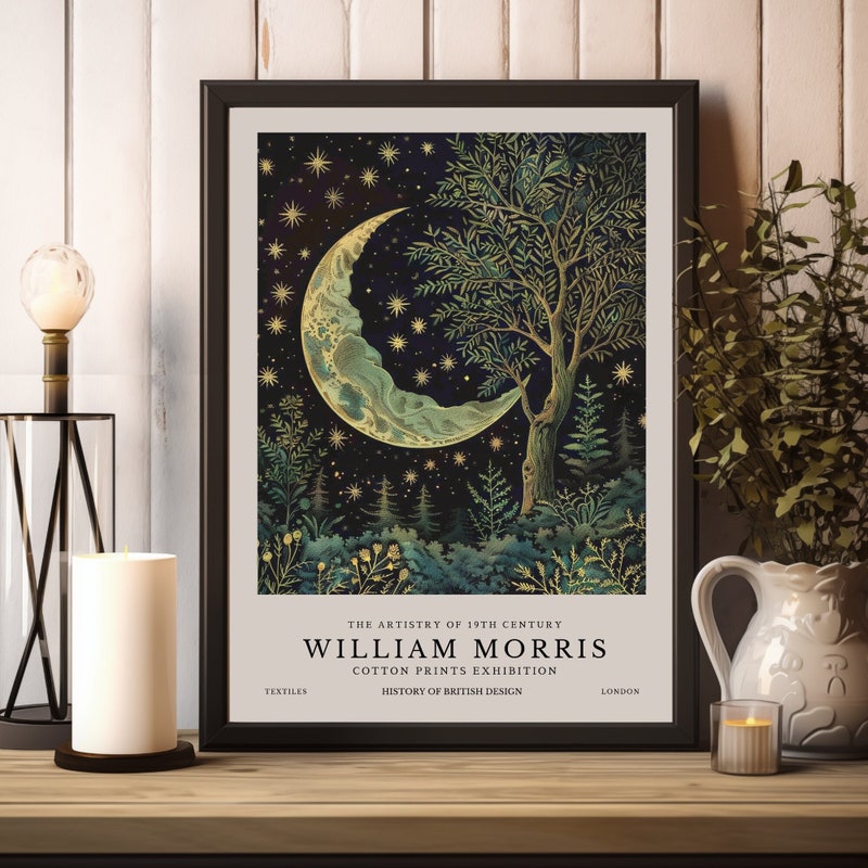 William Morris Poster - Etsy