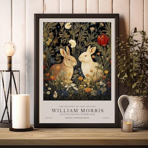 William Morris Print, William Morris Poster, William Morris Exhibition ...