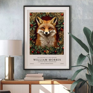 Fox William Morris Print, William Morris Poster, William Morris ...
