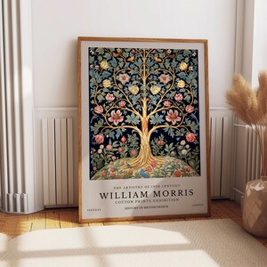 William Morris Print, William Morris Tree of Life Poster, William ...