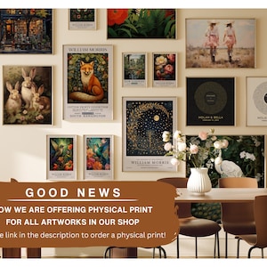 Antique Rabbit Painting, Couple Bunny Wall Art Printable, Digital ...