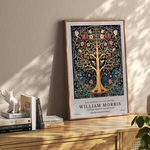 Tree of Life William Morris Print, William Morris Exhibition Poster, William Morris Poster ...