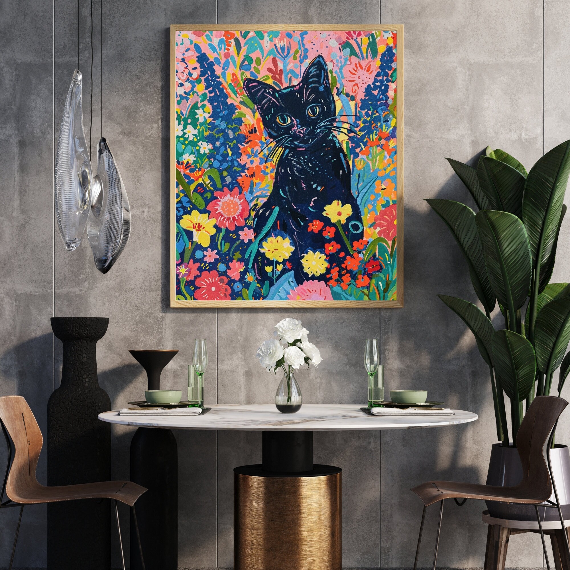 Henri Matisse Print, Matisse Poster, the Cat Art, Gallery Wall Art ...