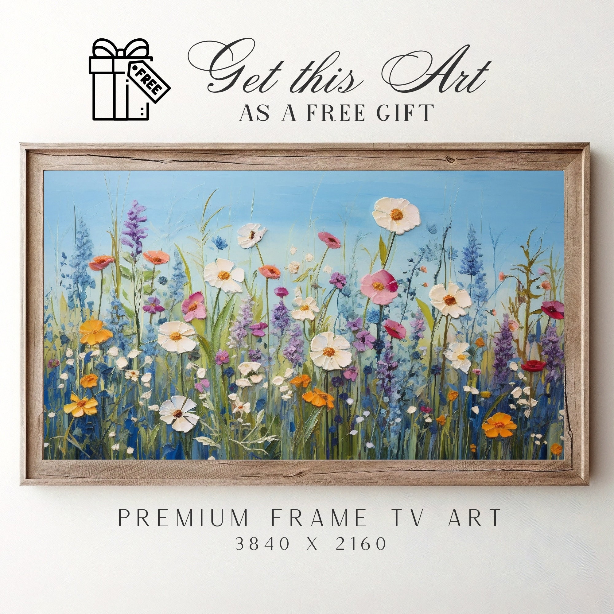 Samsung Frame TV Art, Strawberry TV Art Digital Download, Colorful ...