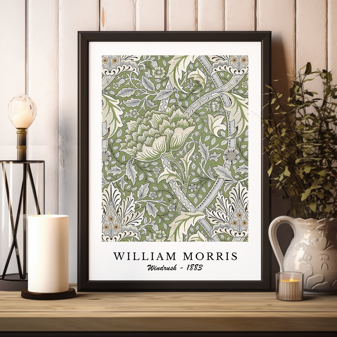 William Morris Windrush Print, William Morris Pattern, William Morris ...
