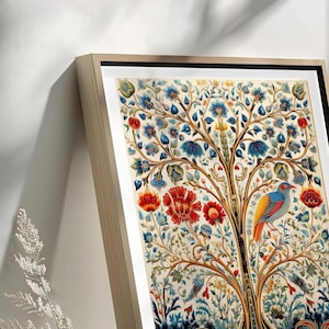 William Morris Tree of Life Print, William Morris Poster, William ...