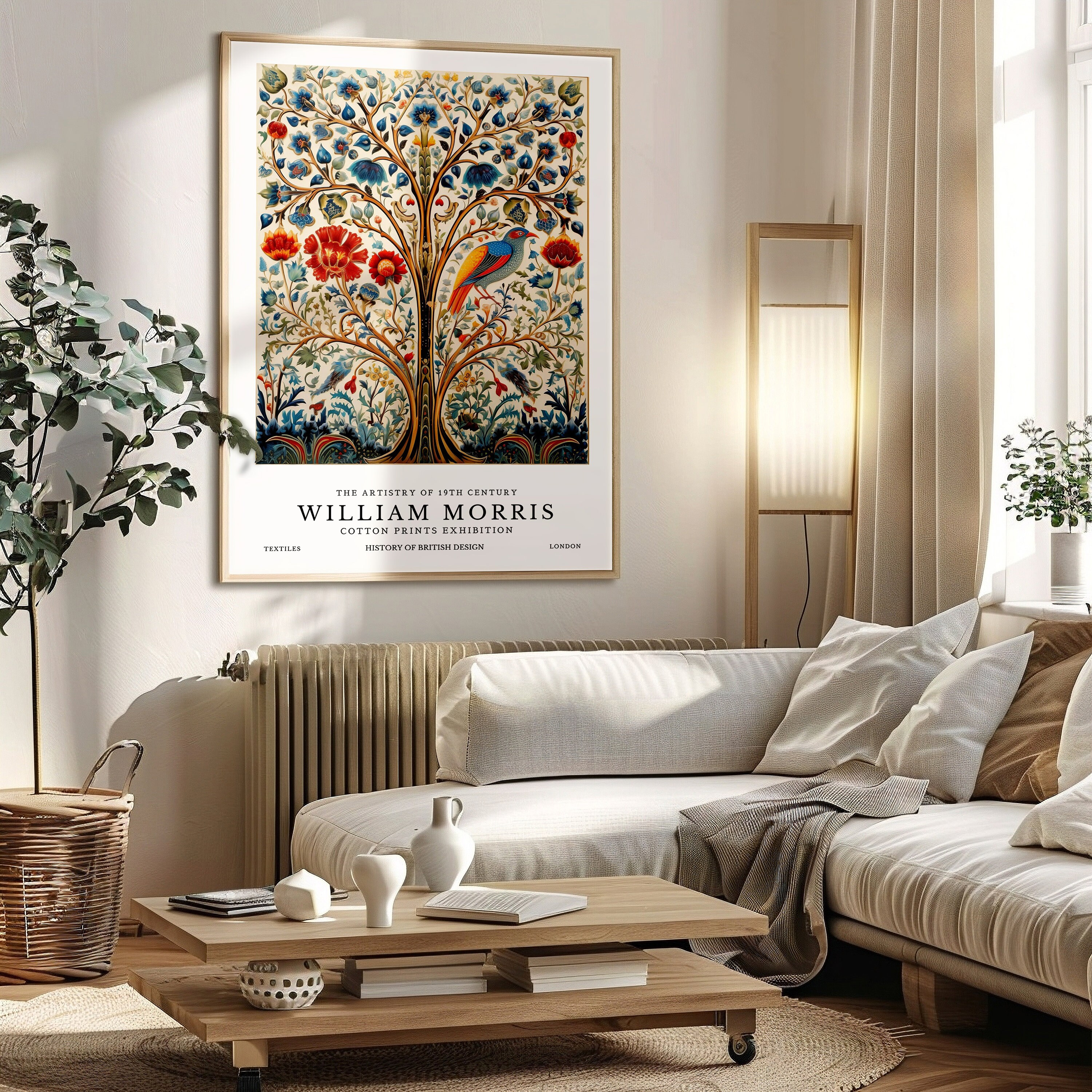 William Morris Tree of Life Print, William Morris Poster, William ...