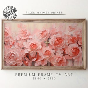 Valentine's Day Samsung Frame TV Art, Valentine Rose Frame TV Art ...