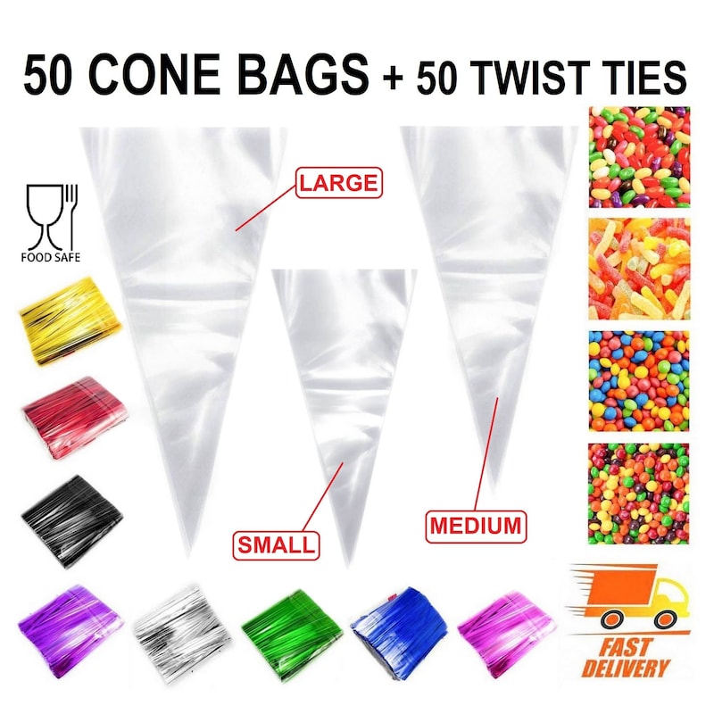 Plastic Cones - Etsy UK