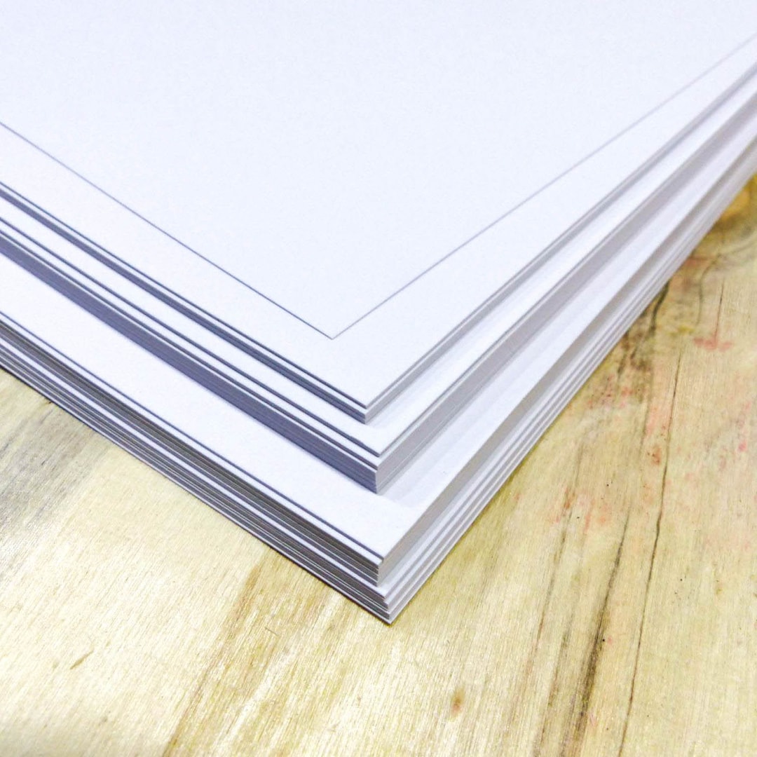 140gsm Smooth White Paper: A2 A3 A4 A5 A6 Printer Copier Paper - Etsy UK