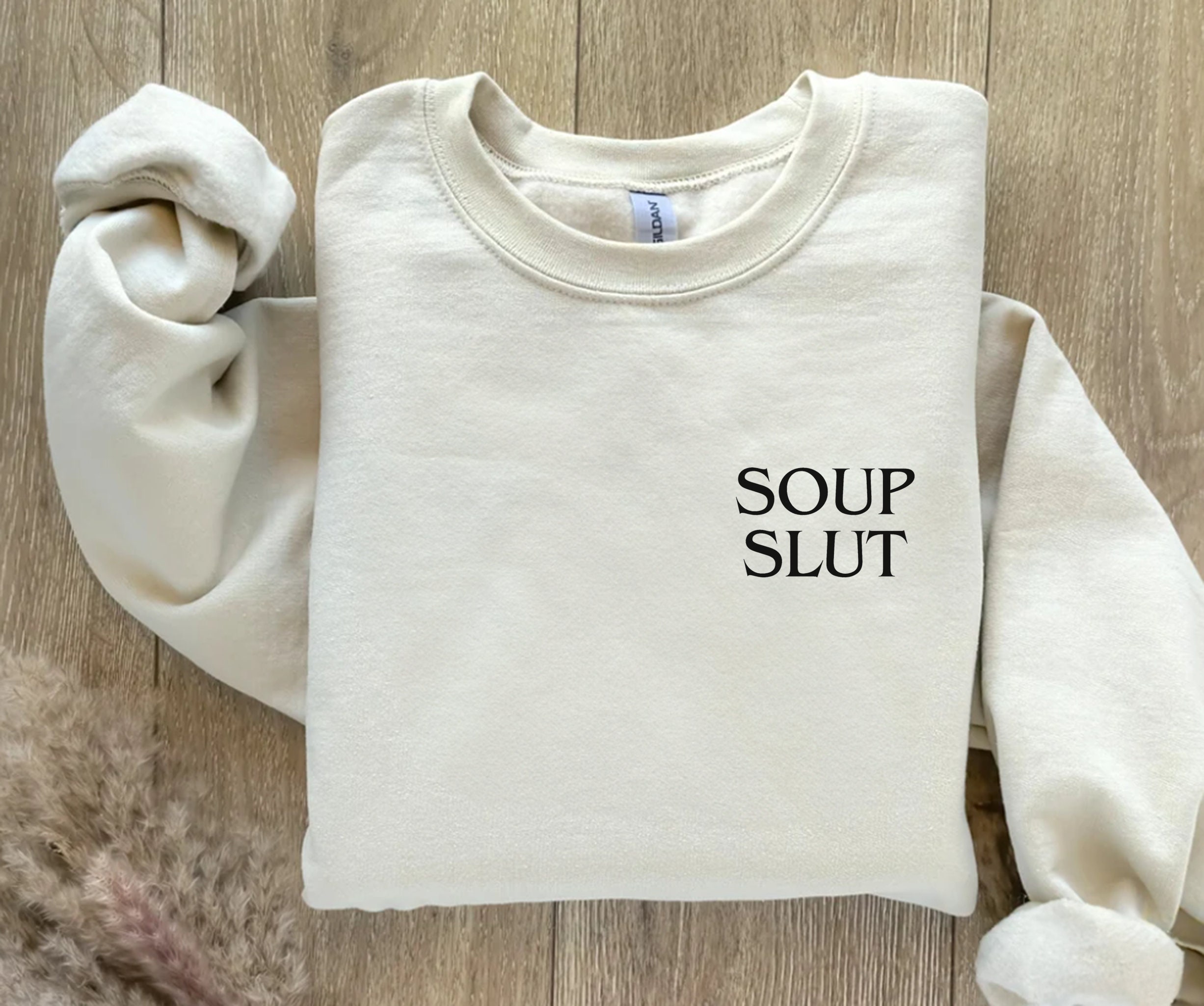 Soup Szn Sweatshirt, Soup Lover Shirt, Funny Gift for Foodie, Comfy ...