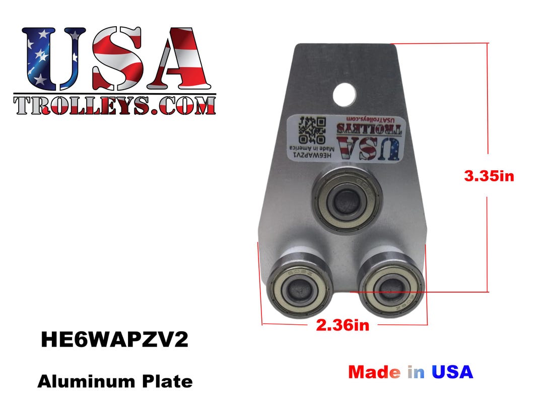 6 Wheel HD Strut Channel Trolley V2 - Unistrut, Superstrut, Alumastrut ...