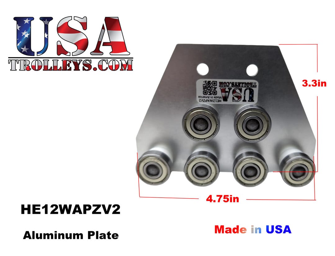 12 Wheel HD Strut Channel Trolley V2 - Unistrut, Superstrut, Alumastrut ...