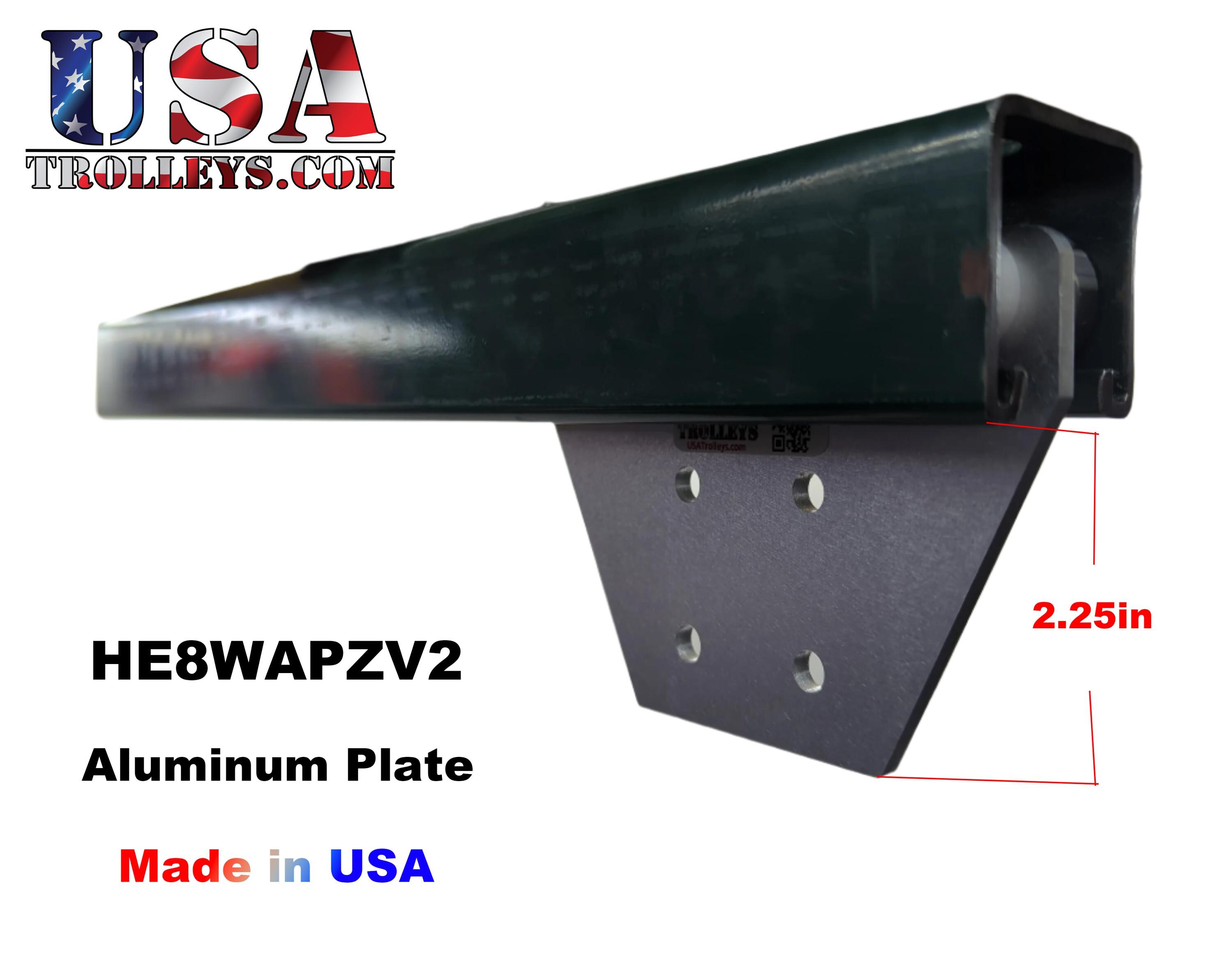 8 Wheel HD Strut Channel Trolley V2 - Unistrut, Superstrut, Alumastrut ...