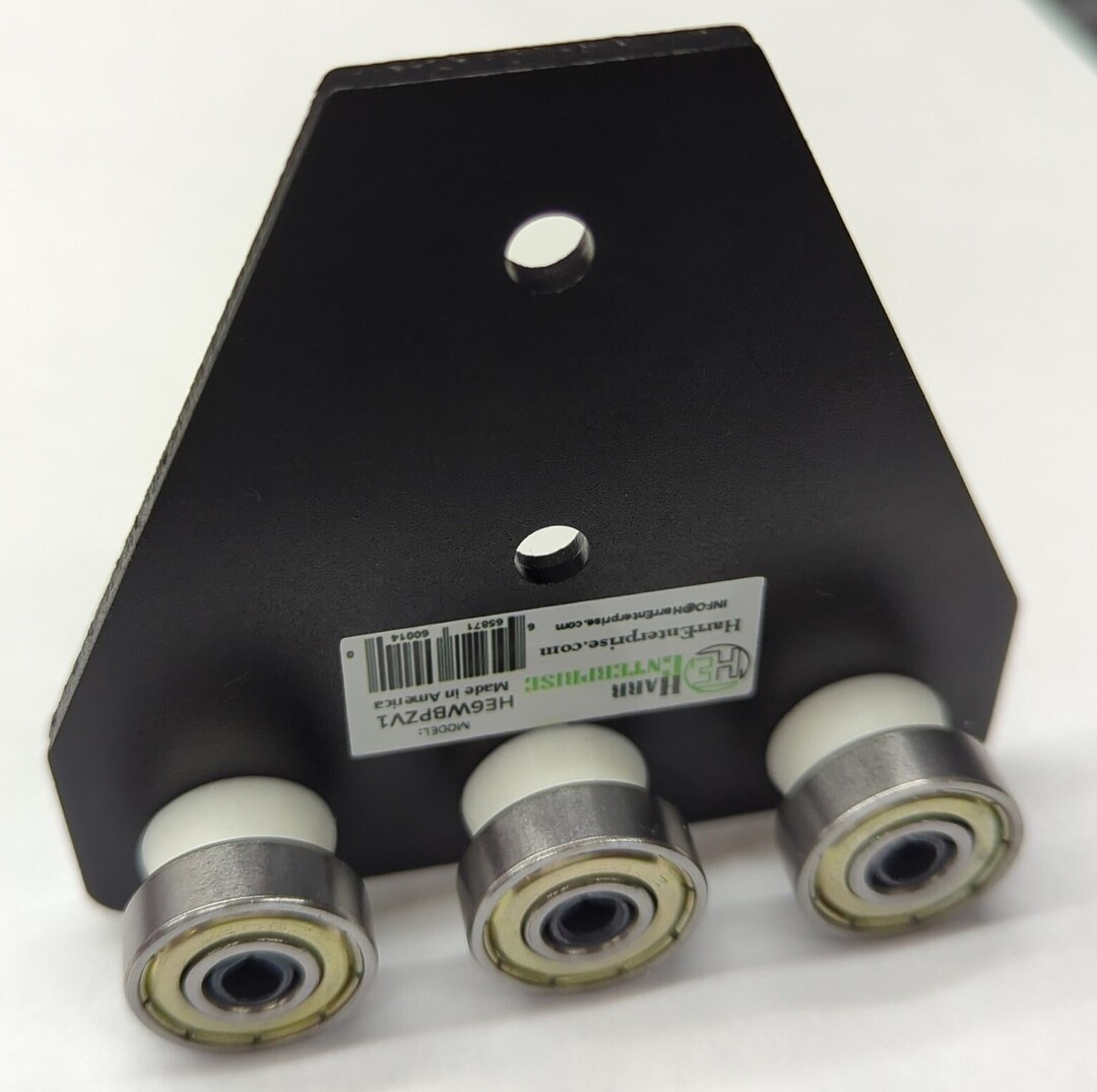 1-5/8 6 Wheel Heavy Duty Black Metal Frame Strut Channel Trolley - Uni ...