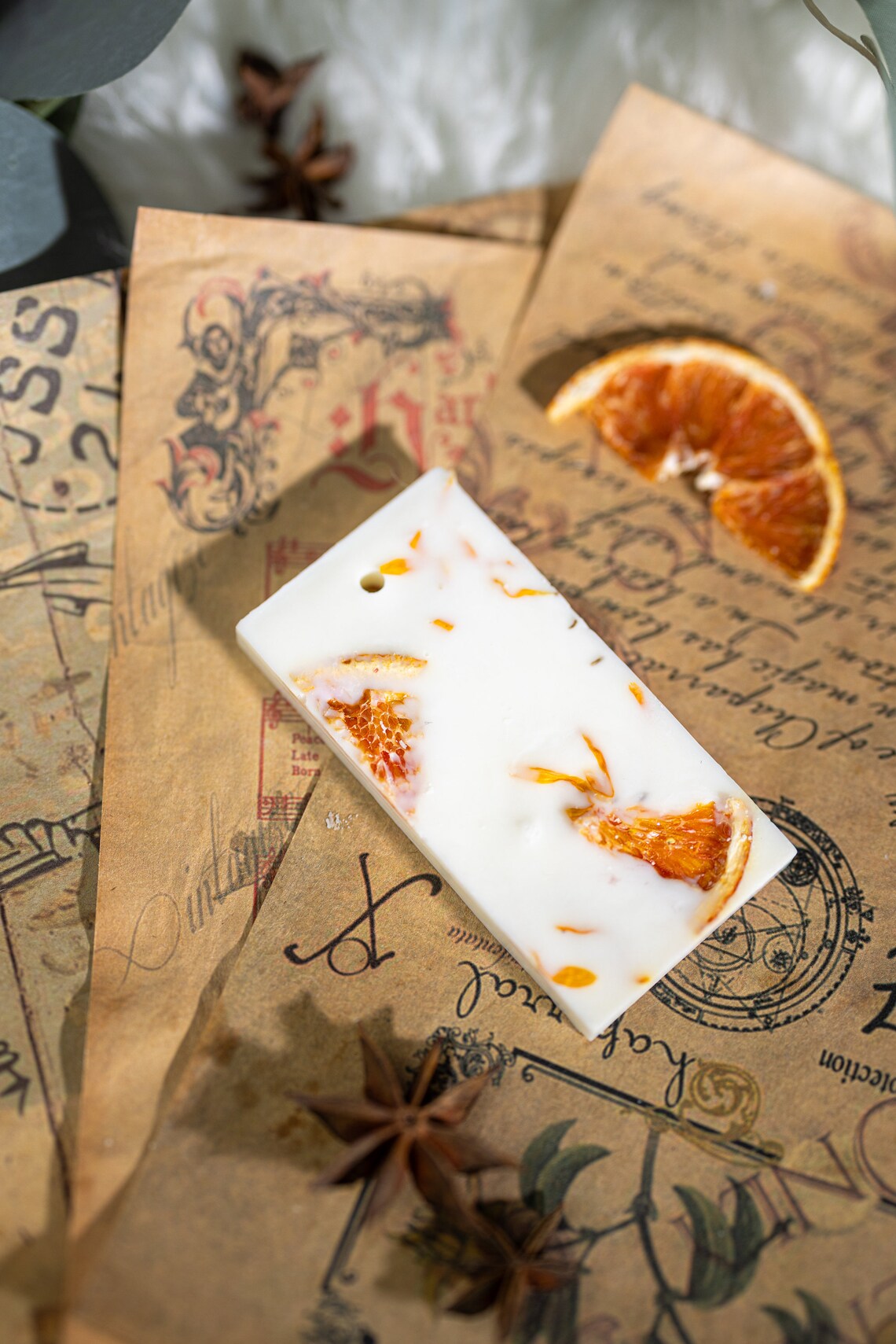 Scented Natrual /soy Wax Sachet, Botanical Wax Tablet, Scented Air ...