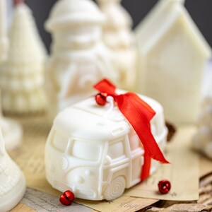 Van Retro Bus Car Candle, Van Bus Gift, Rustic Camper Candle Gift ...