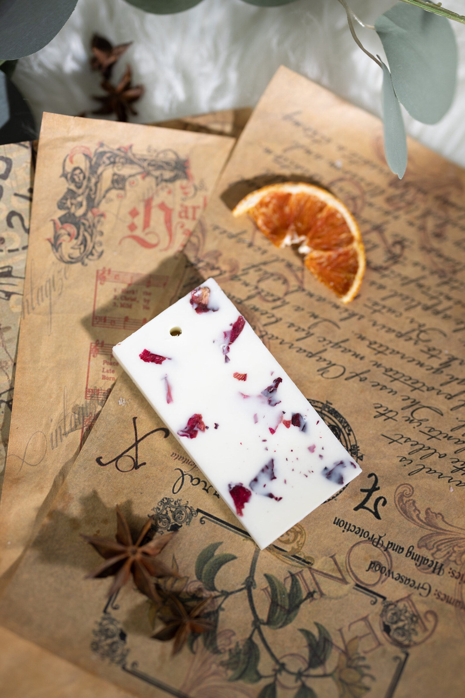 Scented Natrual /soy Wax Sachet, Botanical Wax Tablet, Scented Air ...