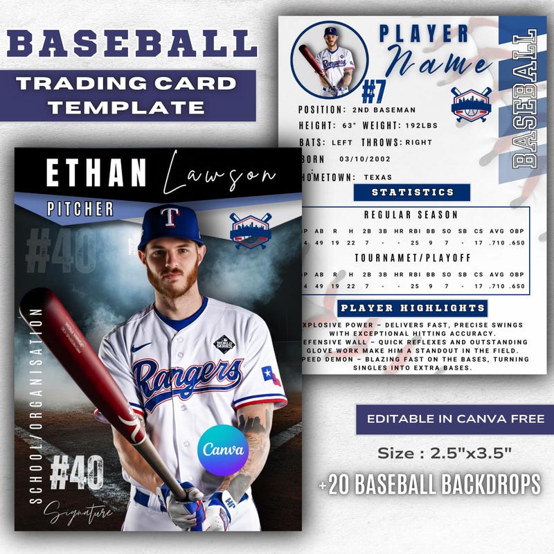 Custom Kids Baseball Cards - Etsy