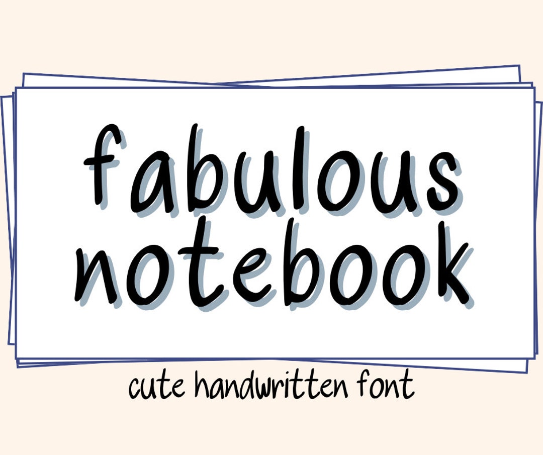 Scribble Handwritten Font for Digital Art Work Like Shirt, Mug, Rug ...