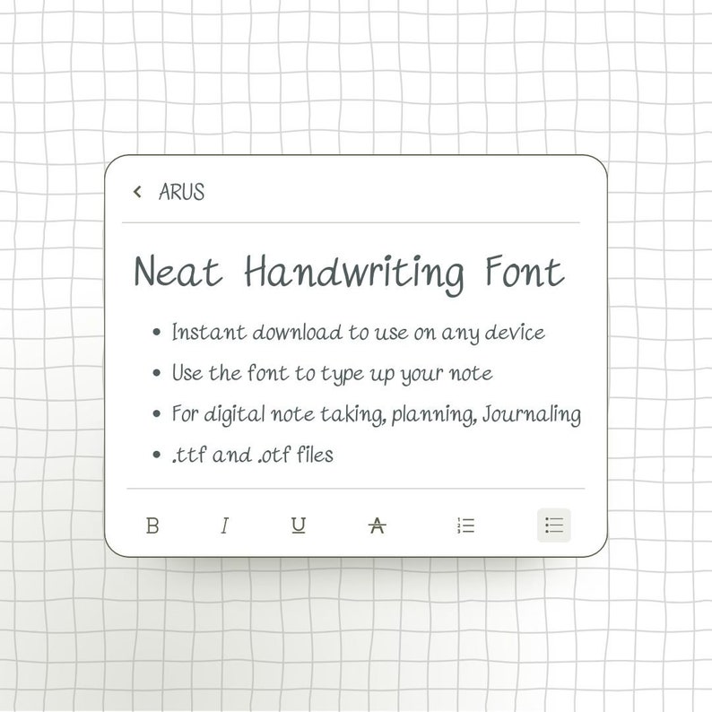 Architecture Handwritten Font TTF OTF | Canva Autocad Cricut Print ...