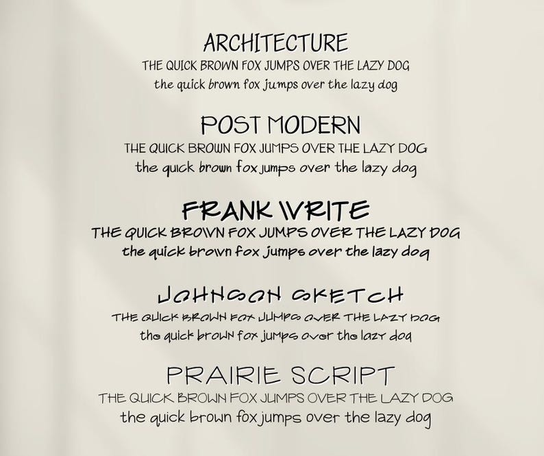 Architecture Font Bundle | Handwritten Font for Designers | Canva ...