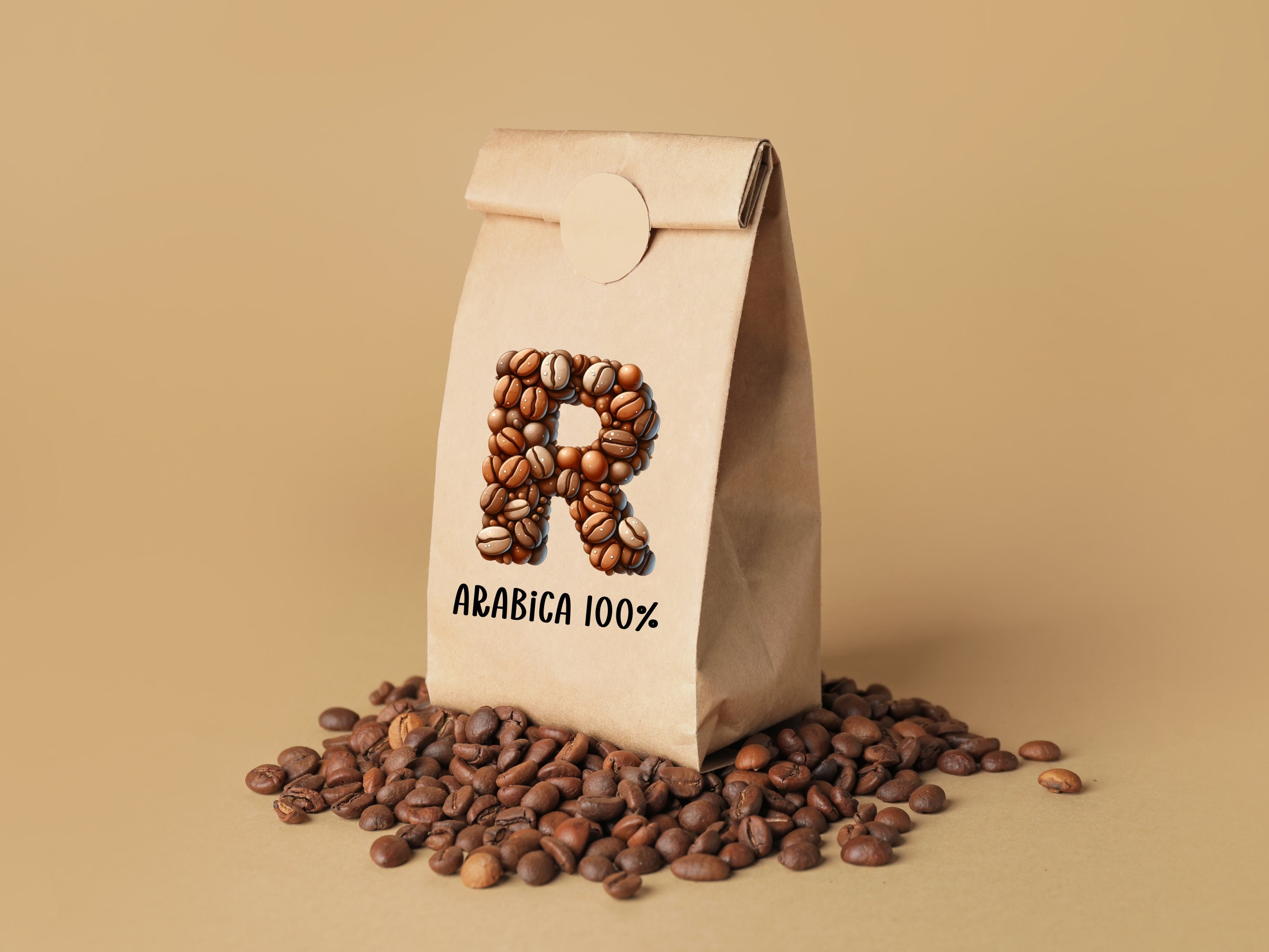 Coffee Alphabet Clipart Watercolor Coffee Letter PNG Drinks Clipart ...