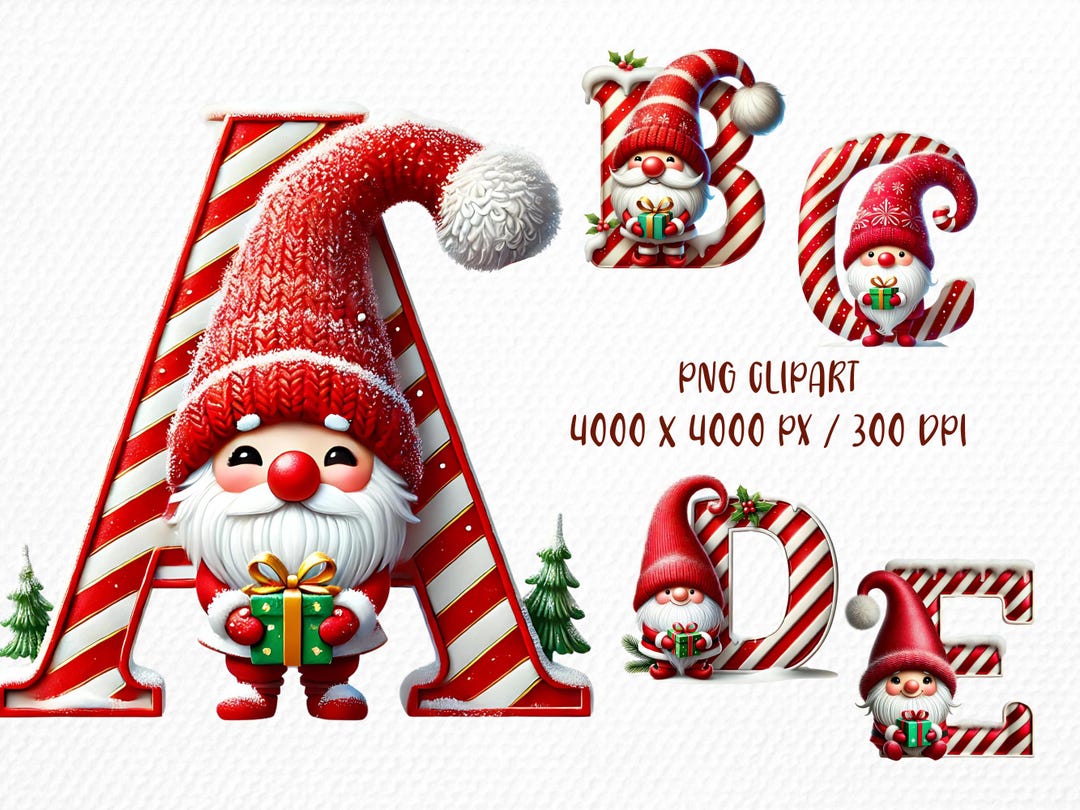 Personalized Christmas Gnome Letter for Kids Custom Holiday Greeting ...