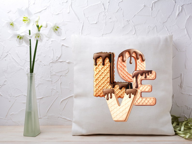 Ice Cream Alphabet Letters PNG SVG Bundle, Chocolate Magical Candy ...