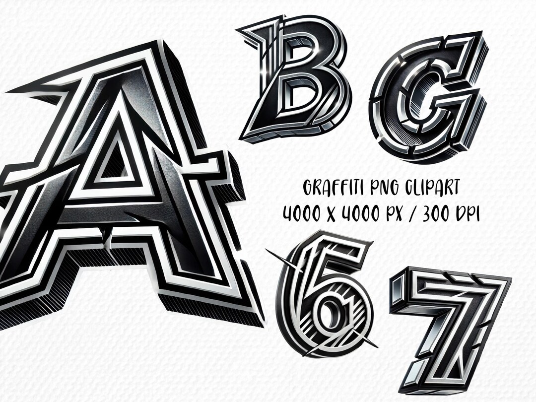 Graffiti Alphabet, Graffiti Letters, Graffiti Font, Urban Font, Street ...