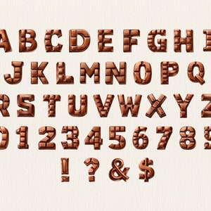 CHOCOLATE BAR Alphabets Watercolor Clipart PNG Transparent Background ...