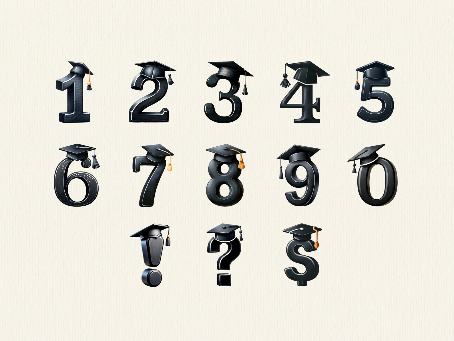 Graduation Alphabets for Banners Announcement Party Decor, Graduate ...