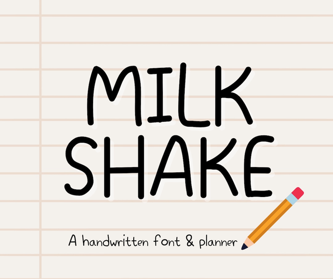 Goodnotes Fonts Digital Planner Font for Planner - Etsy