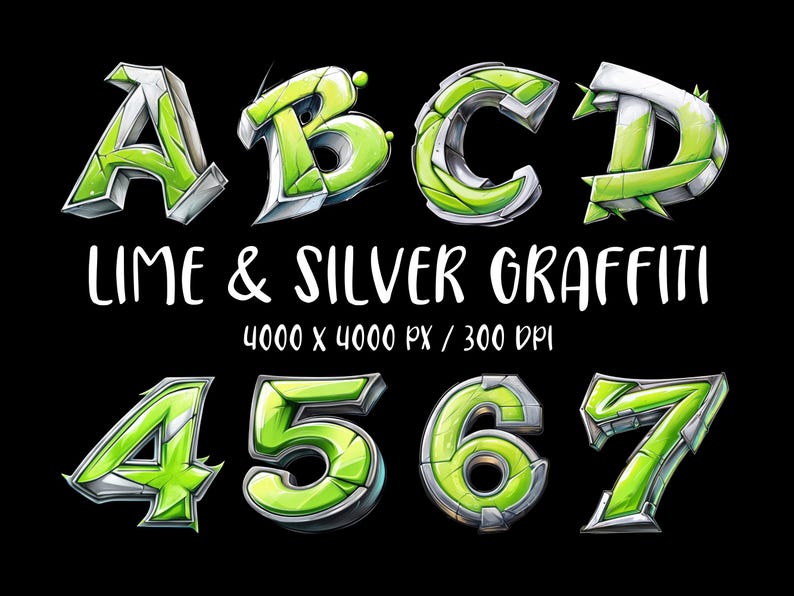 Graffiti Alphabet, Graffiti Letters, Graffiti Font, Urban Font, Street ...