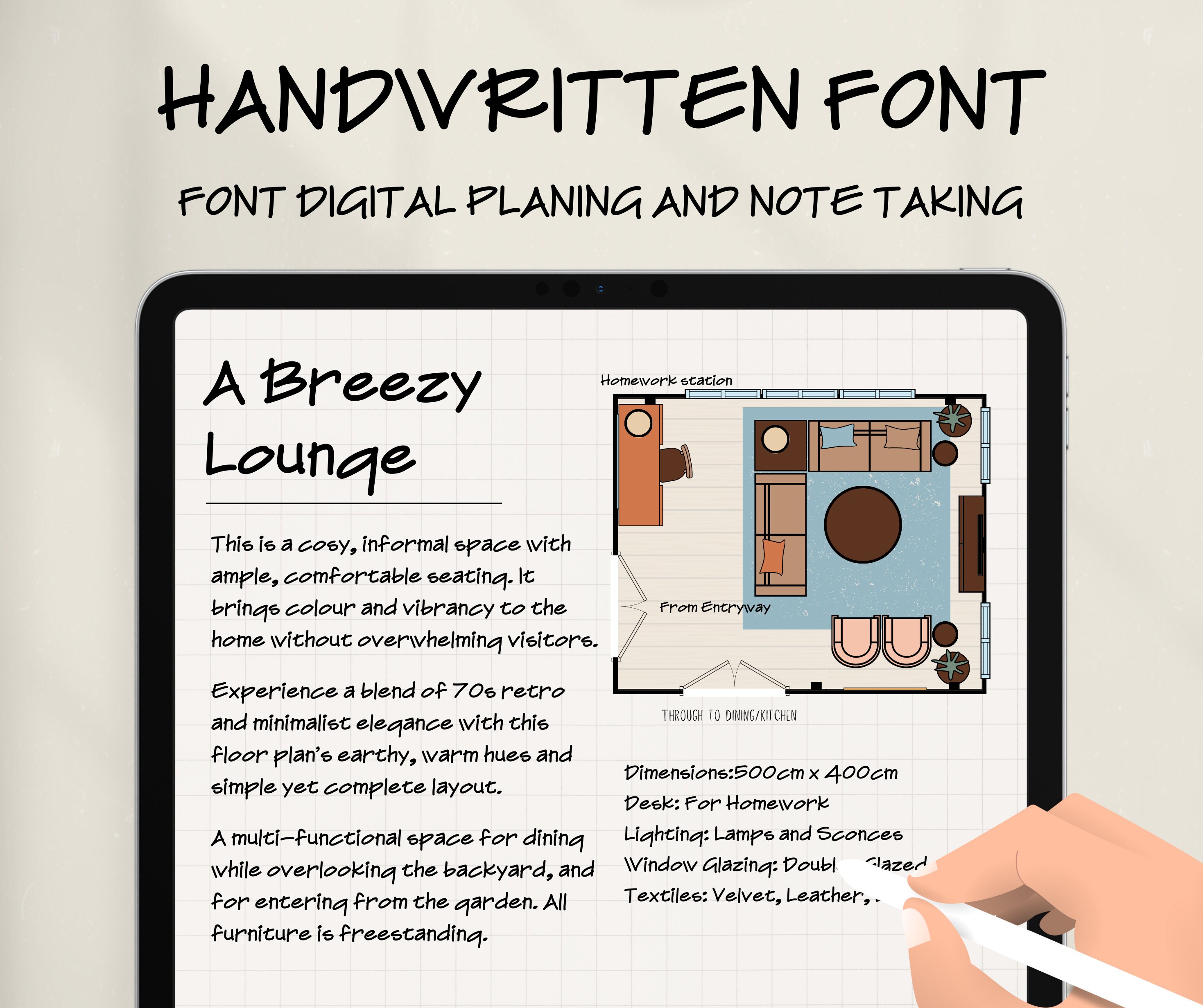 Architecture Font | Handwritten Font for Designers | Canva & Autocad ...