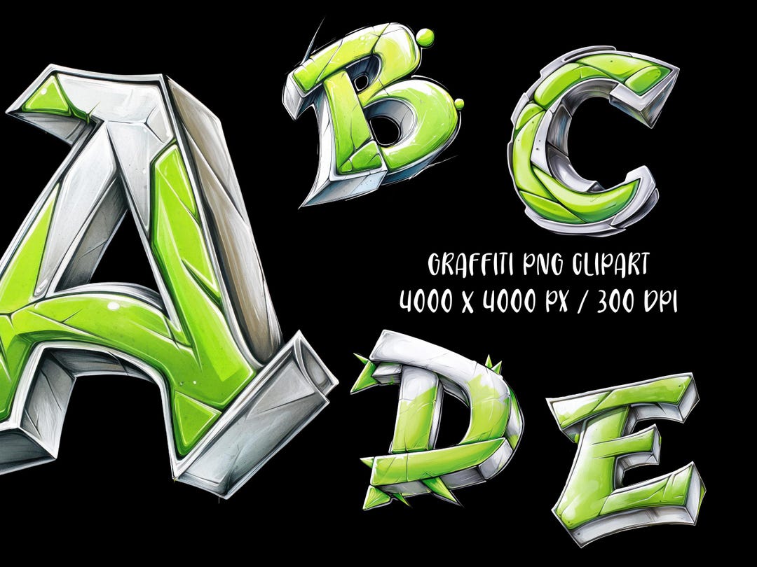 Graffiti Alphabet, Graffiti Letters, Graffiti Font, Urban Font, Street ...