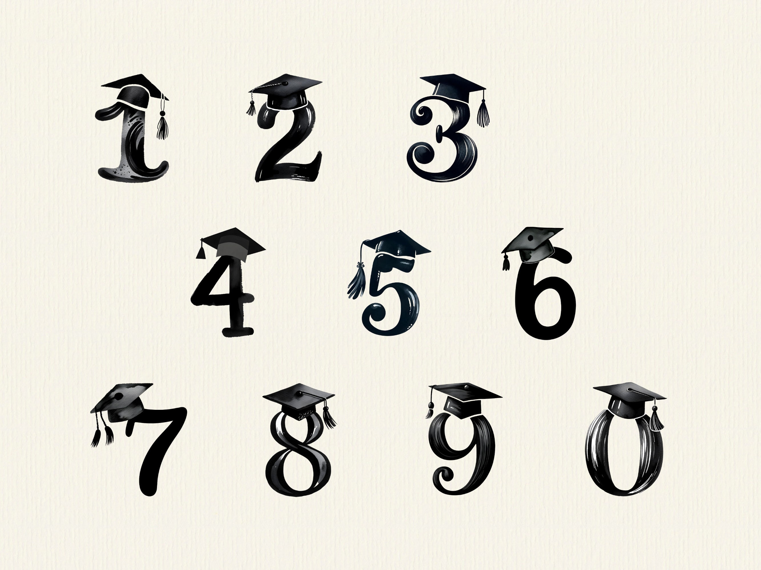 Graduation Alphabets for Banners Announcement Party Decor, Graduate ...