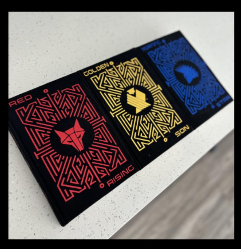 Red Rising Trilogy by Pierce Brown: Red Rising, Golden Son, Morning ...