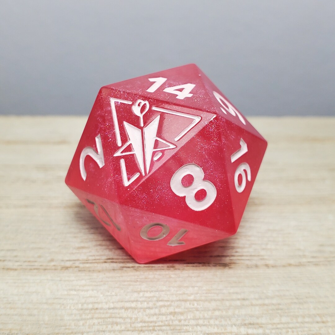 Old Rose 35mm D20 Chonk - Etsy