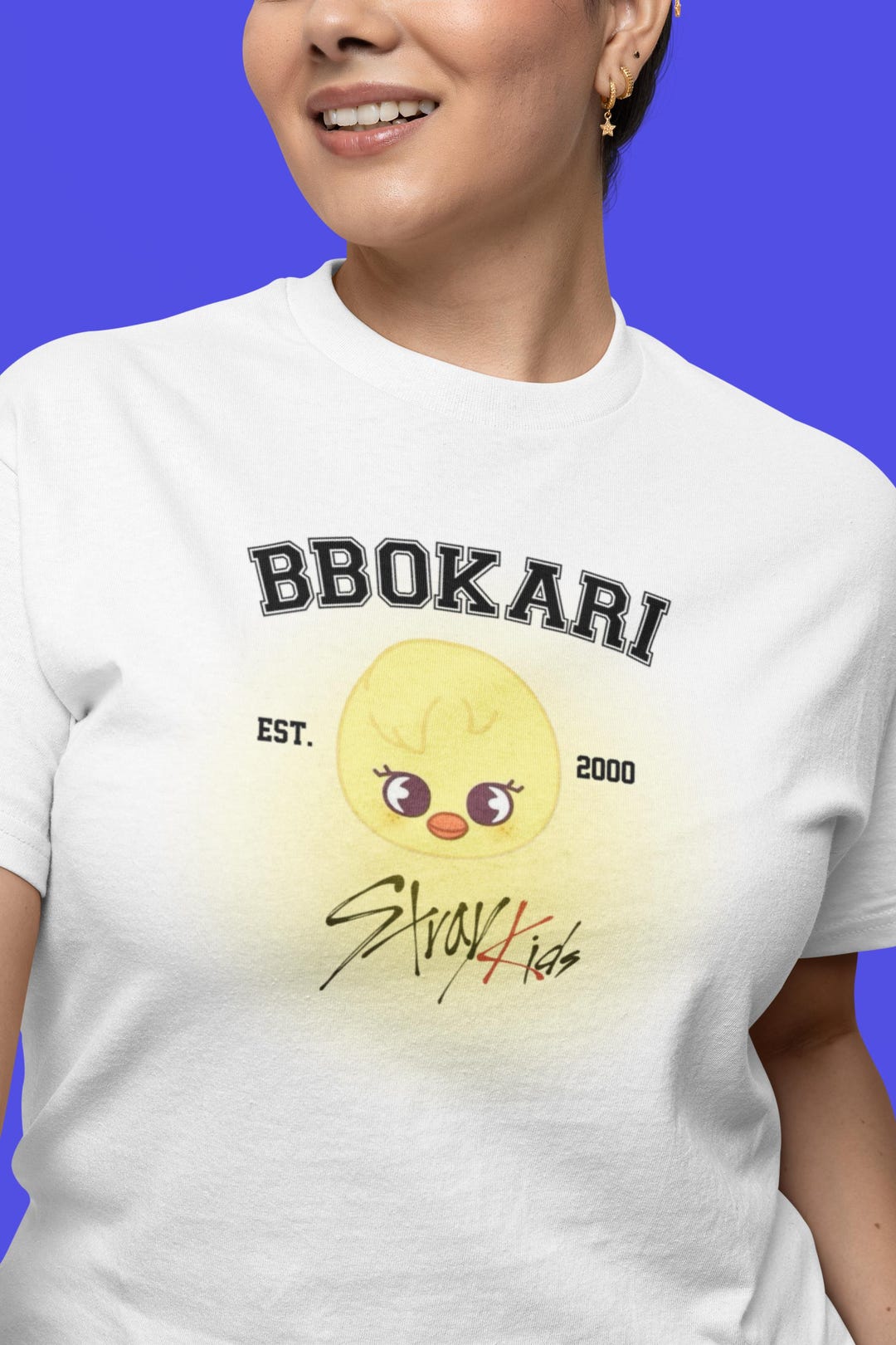 Bbokari Stray Kids Tee, Kpop Fan Unisex T-shirt - Etsy