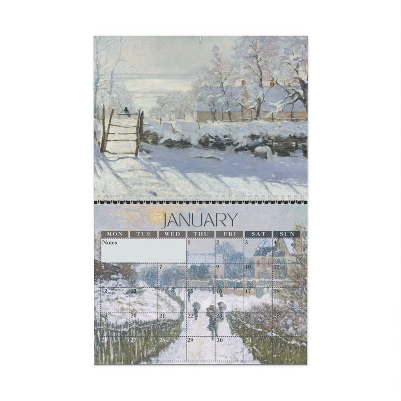 2026 Wall Calendar Monet - Etsy