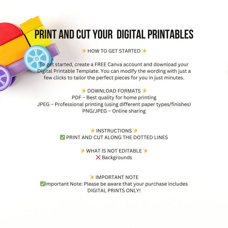 Road Truck Food Label Card Digital Printable | Buffet Card Template ...