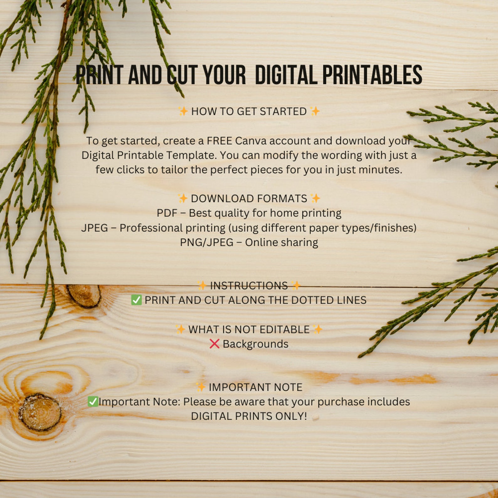 Farm Theme Food Label Card Digital Printable | Buffet Card Template ...