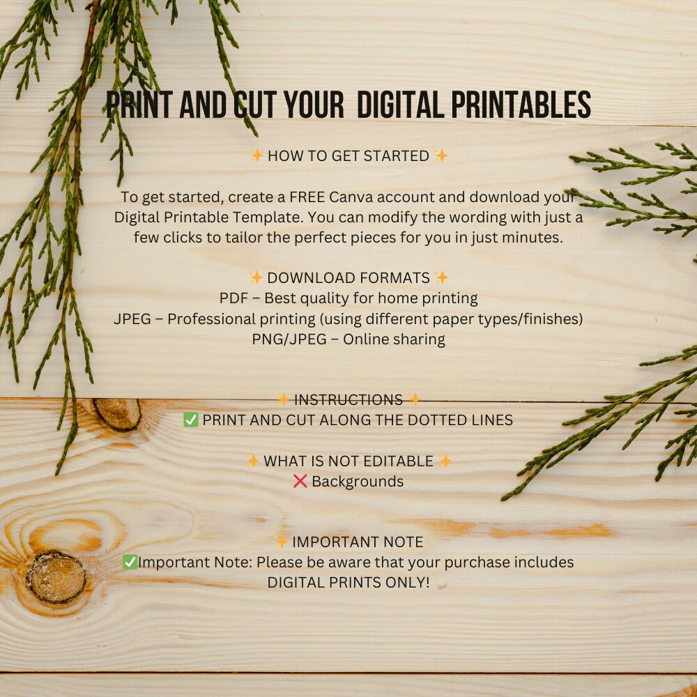 Farm Theme Food Label Card Digital Printable | Buffet Card Template ...