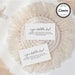 Minimalist Foldable Food Label Card: Canva Template (canva Editable ...