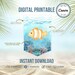Sea Animals Bunting Banner | Under the Sea Party Decor (digital ...