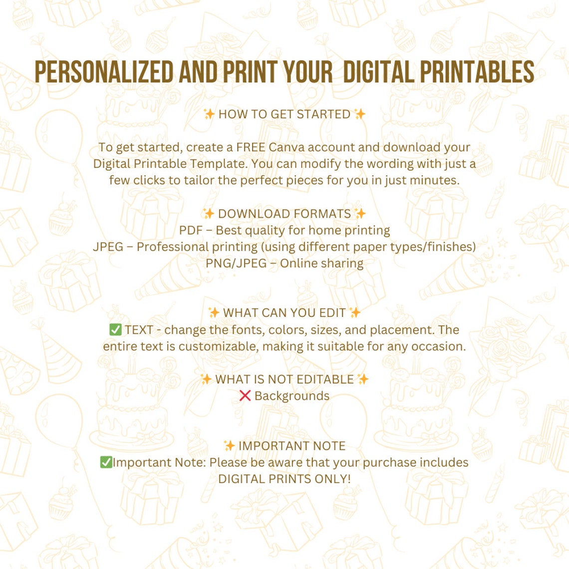 Modern Minimalist Printable Bunting Banner | Digital Printable ...