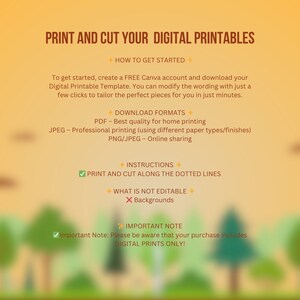 Woodland Animal Theme Invitation Editable Printable | Digital Prints ...