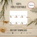 Farm Theme Food Label Card Digital Printable | Buffet Card Template ...