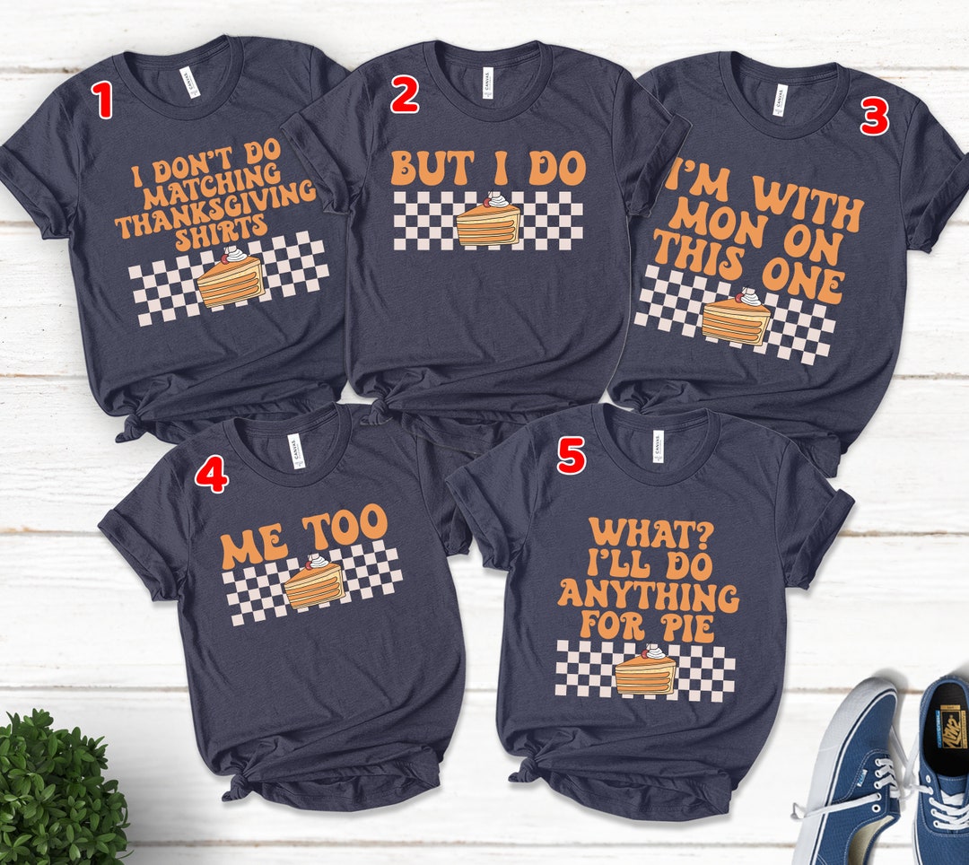 Family Matching Thanksgiving Shirts Most Likely to - Etsy